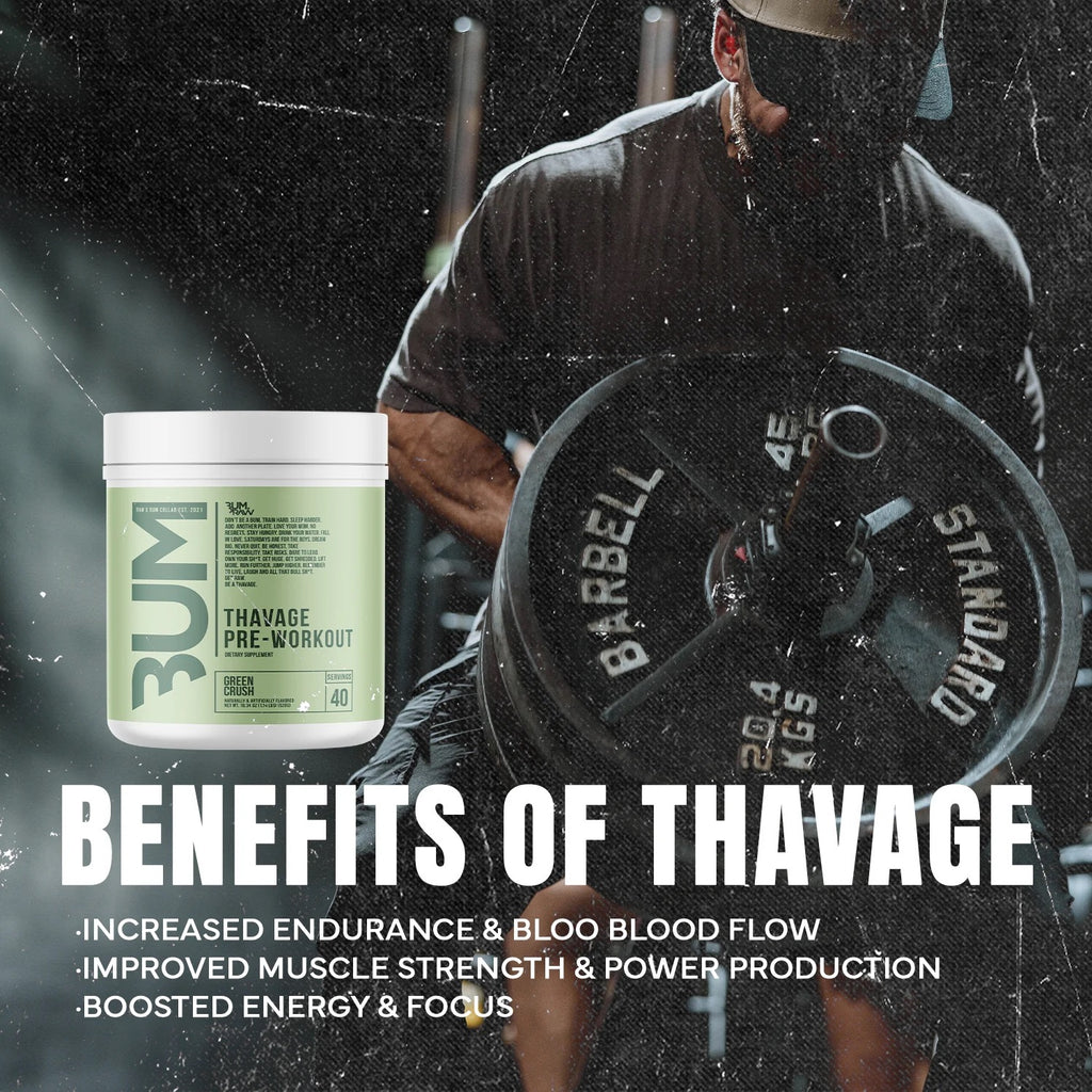 RAW THAVAGE PRE-WORKOUT – Dynamic Nutrition